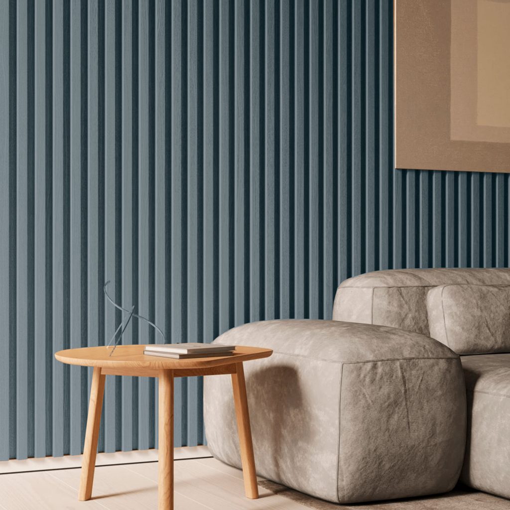 Revestimiento de pared alistonado